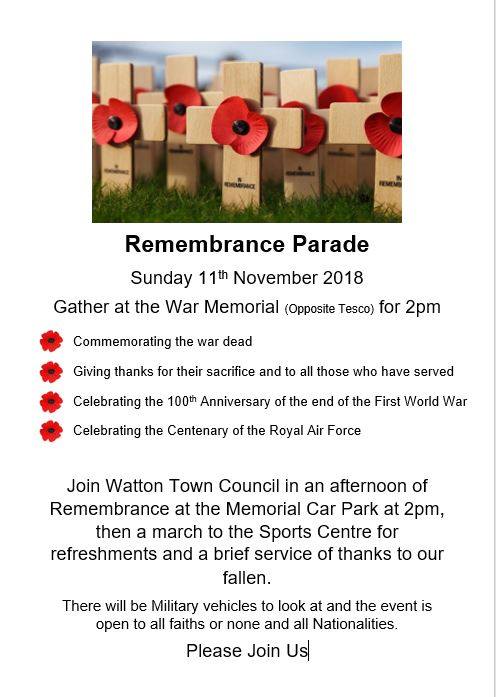 Remembrance Parade Poster