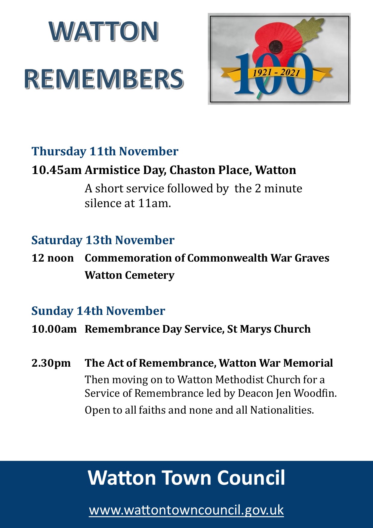 2021 WTC Remembrance Events